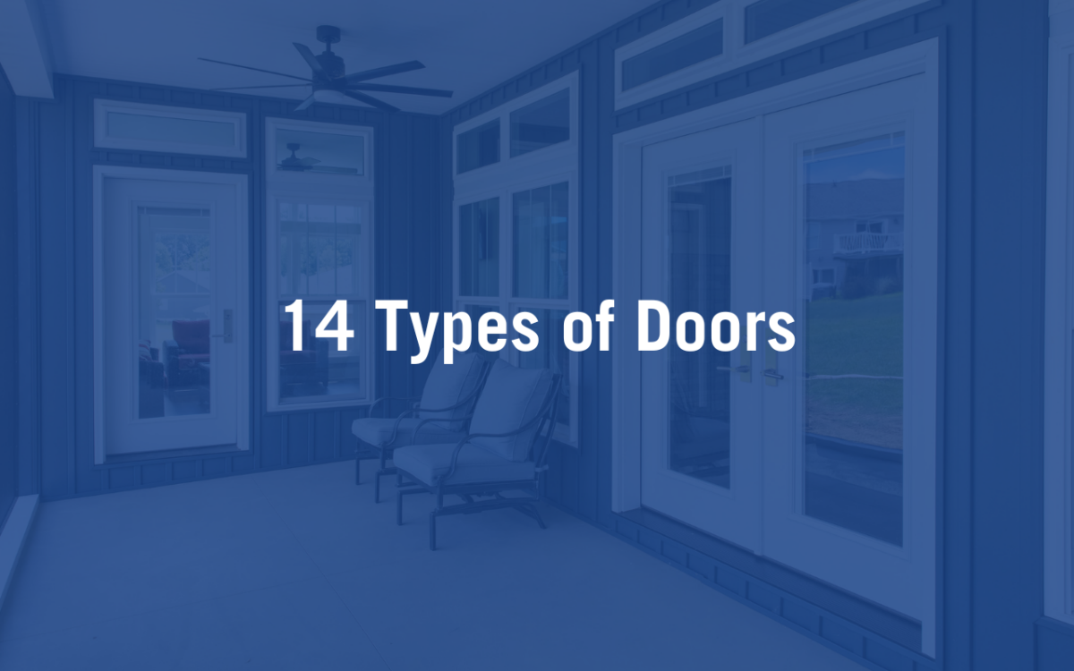 14 Common Types of Doors and Materials - Minnesota Exteriors